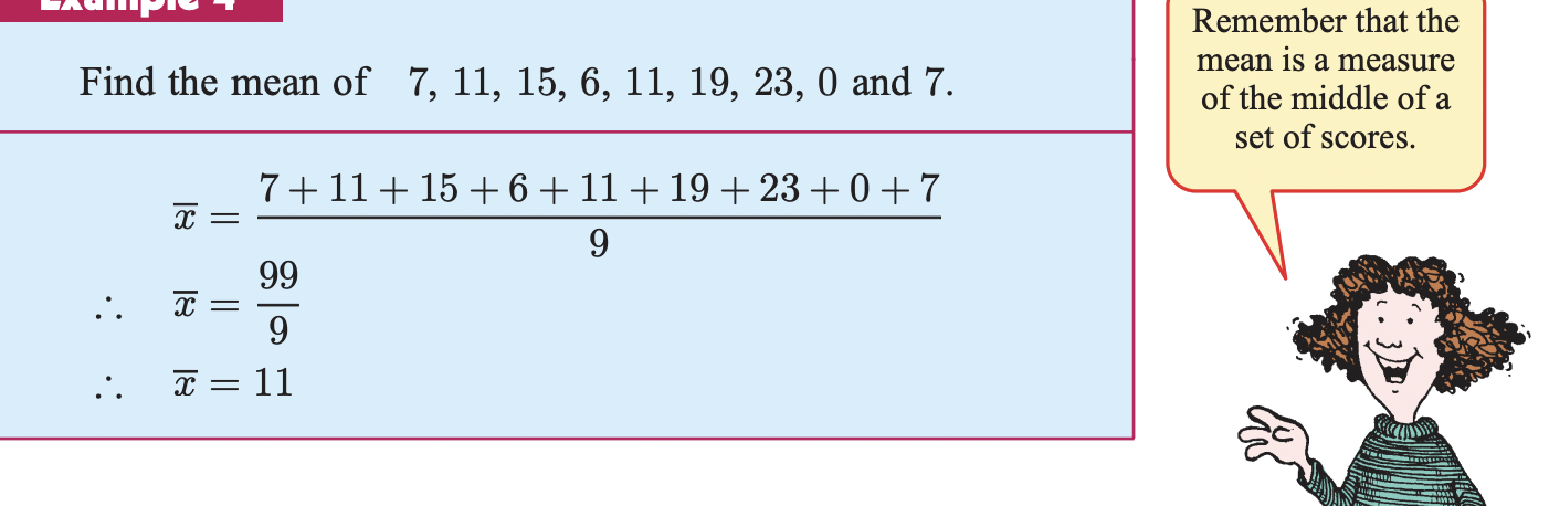 8C2MAT24: Finding Mean - Example | MHOL